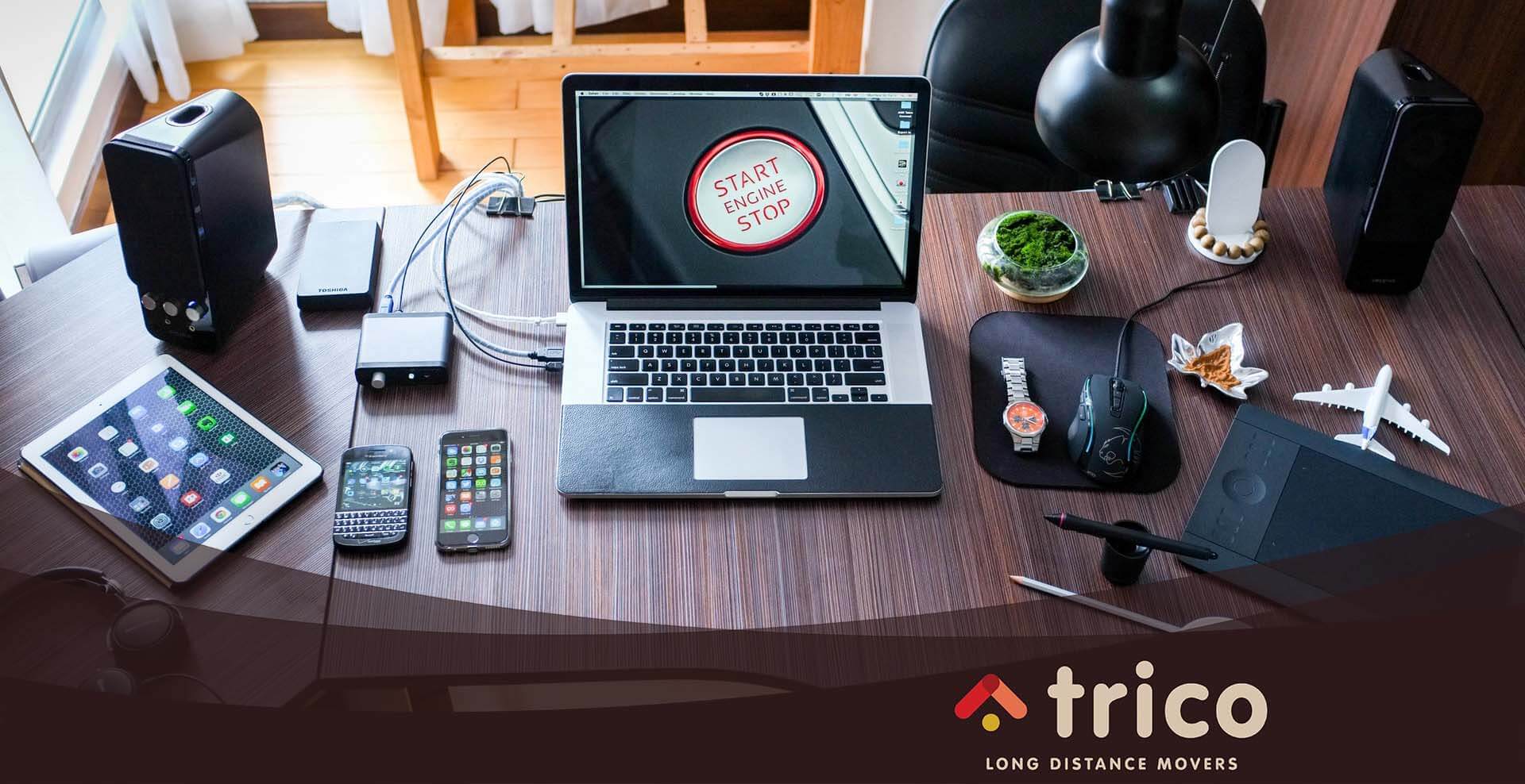 How to Pack Electronics for Moving - Trico Long Distance Movers