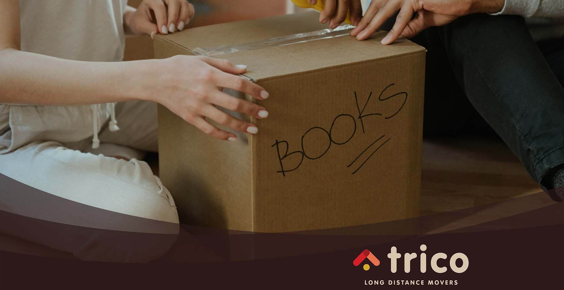 How to Pack Books for Moving | How To | Trico Long Distance Movers